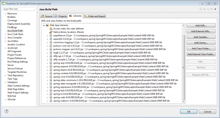 Spring MVC Interceptor using HandlerInterceptorAdapter Example ...
